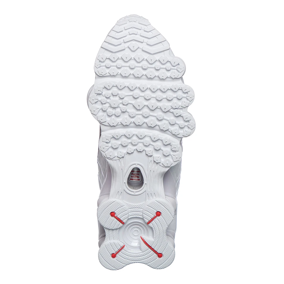 Nike - Shox TL (White / White / Metallic Silver / Max Orange) | HHV