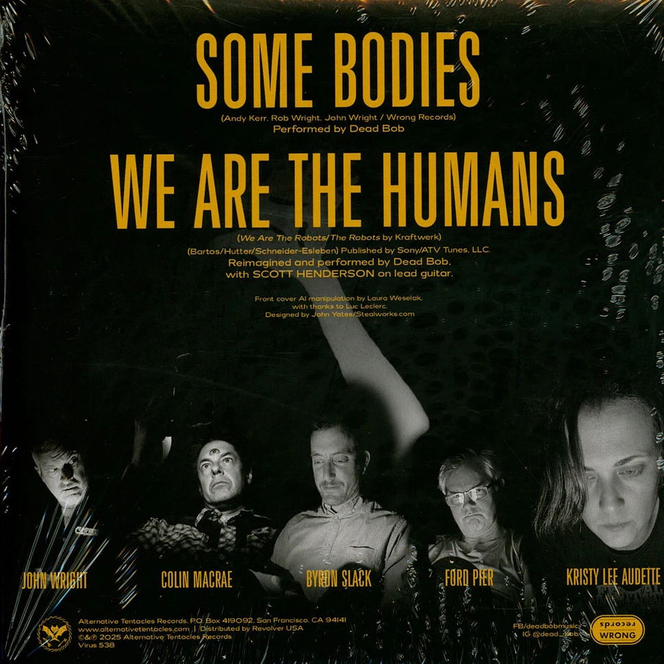 Dead Bob - Some Bodies We Are The Humans - Vinyl 7" - 2025 - US ...