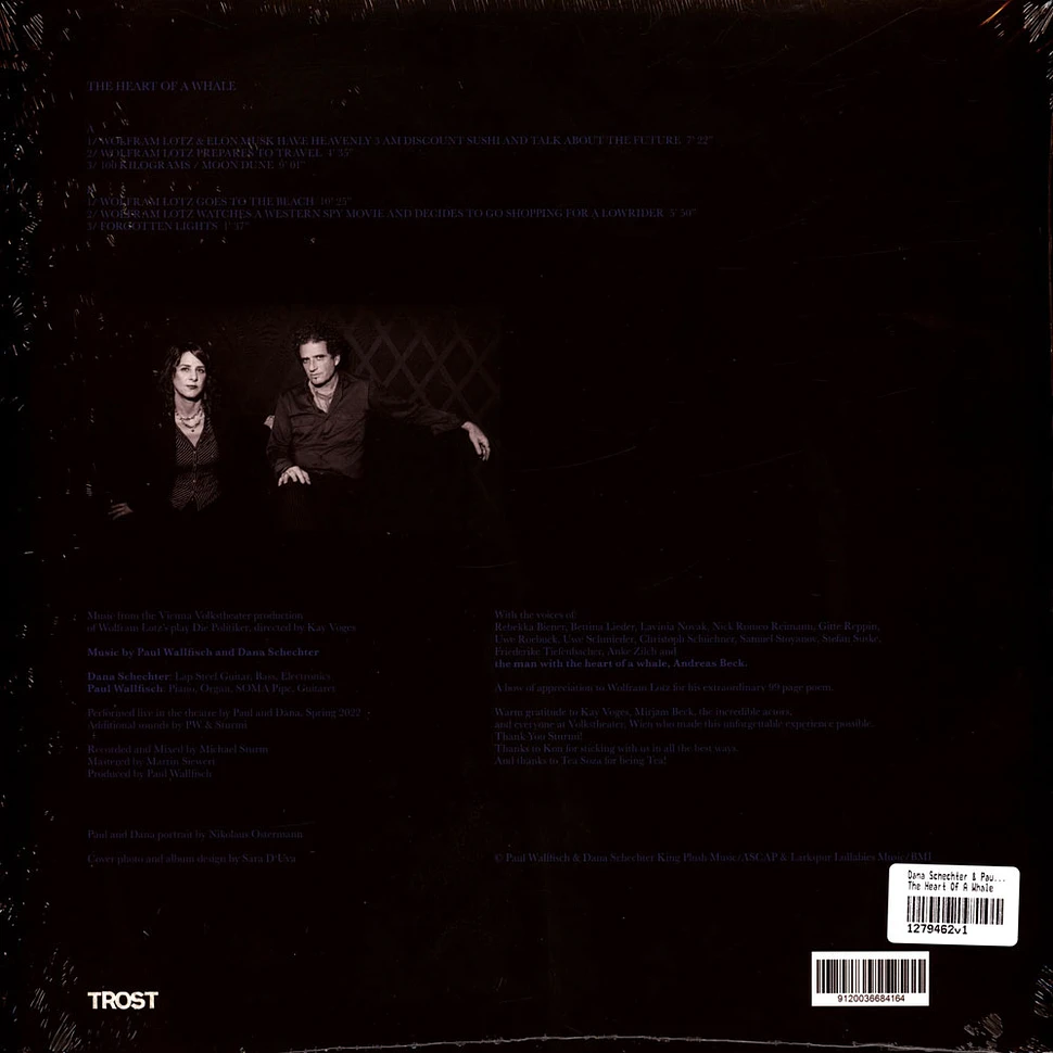 Dana Schechter & Paul Wallfisch - The Heart Of A Whale - Vinyl LP ...