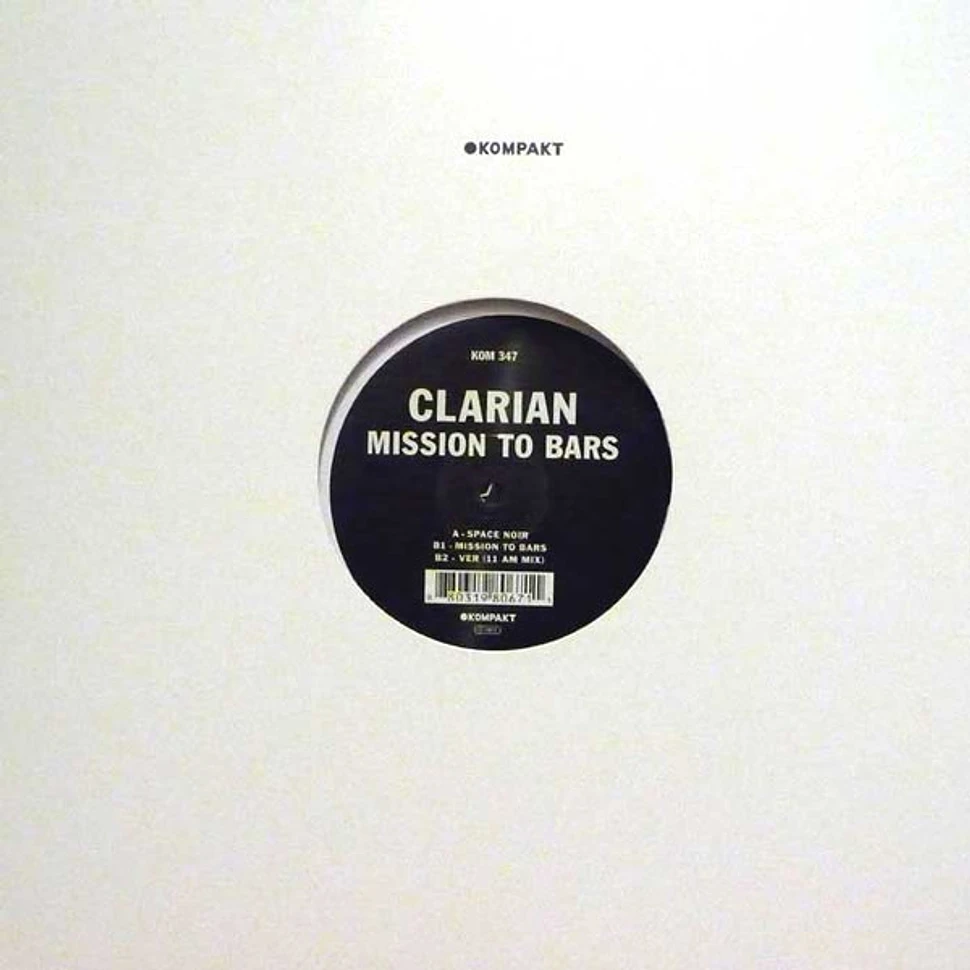 Clarian - Mission To Bars - Vinyl 12" - 2015 - DE - Original | HHV