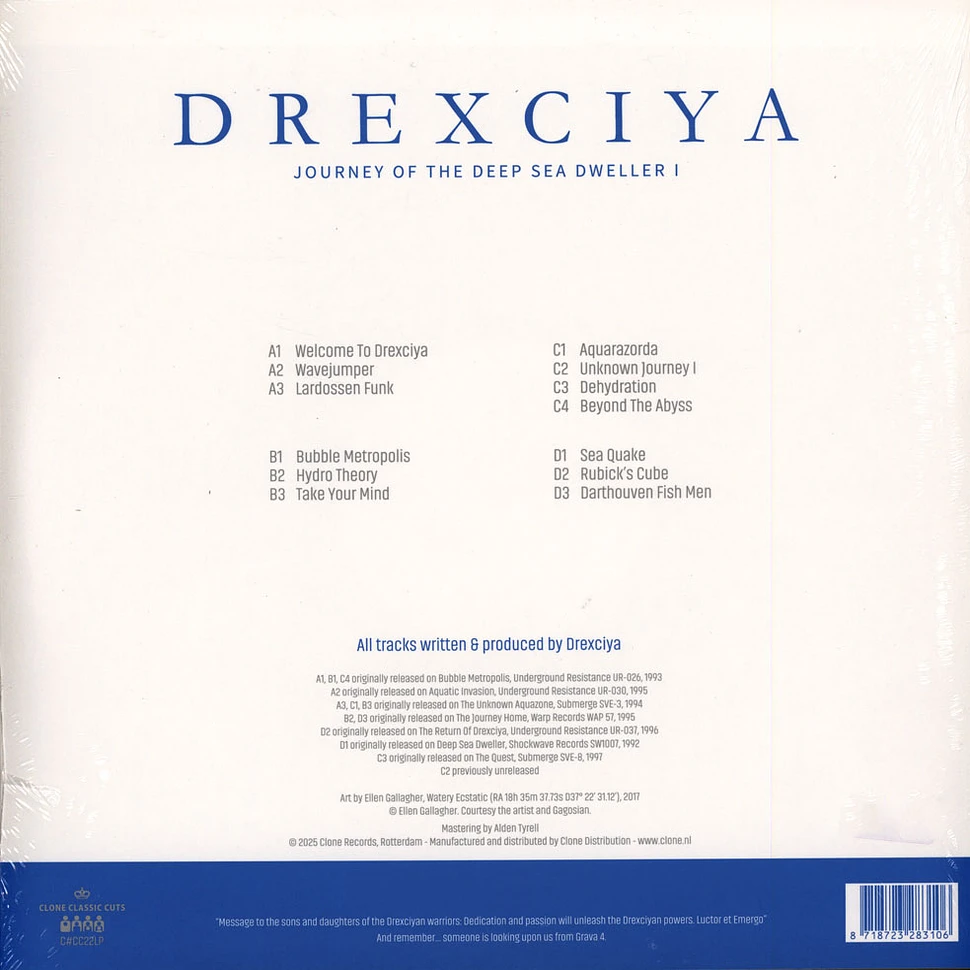 Drexciya - Journey Of The Deep Sea Dweller I 2025 Repress - Vinyl 2LP ...
