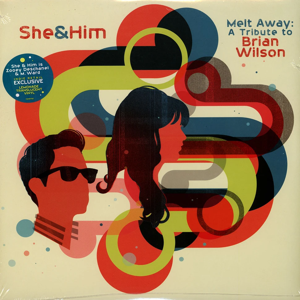 She & Him - Melt Away: A Tribute To Brian Wilson Lemonade Translucent ...