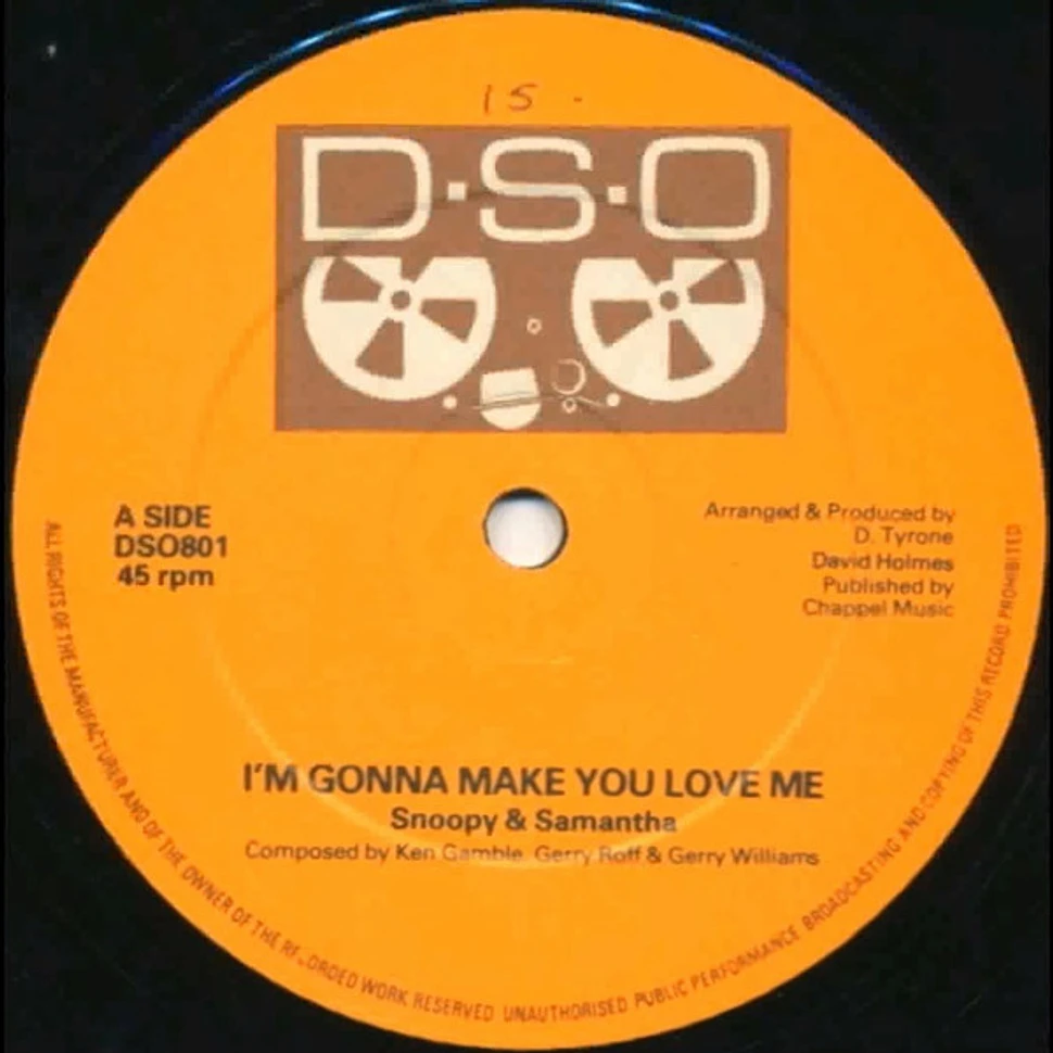 Snoopy & Samantha Rose - I'm Gonna Make You Love Me - Vinyl 12" - UK ...