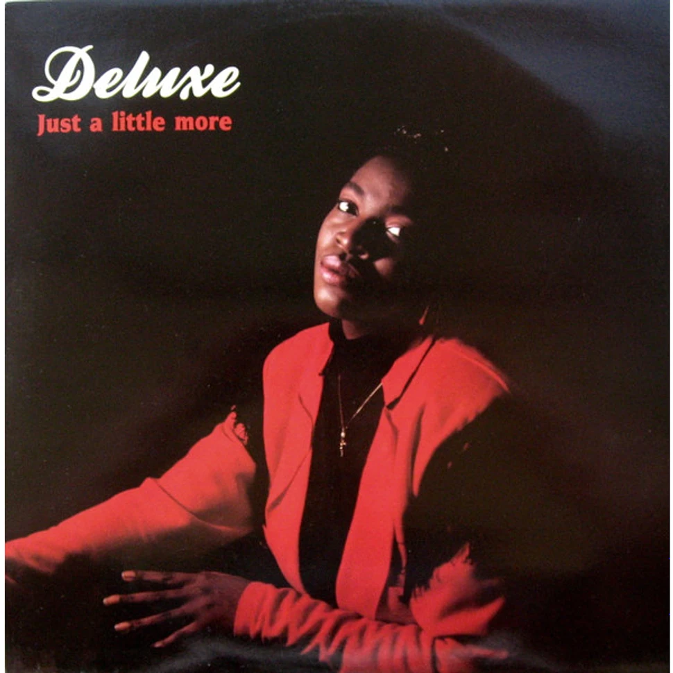 Deluxe - Just A Little More - Vinyl 12" - 1989 - UK - Original | HHV