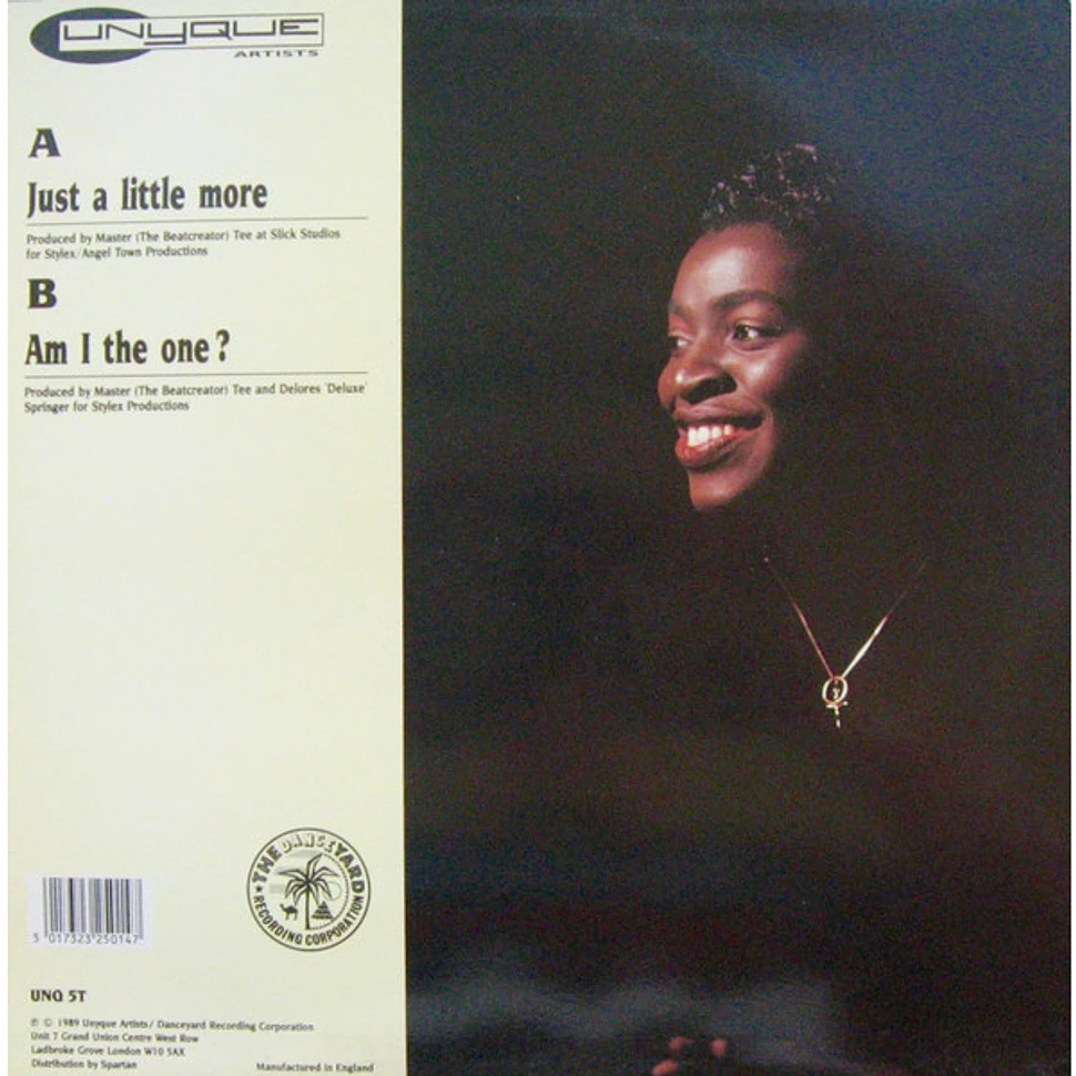 Deluxe - Just A Little More - Vinyl 12" - 1989 - UK - Original | HHV