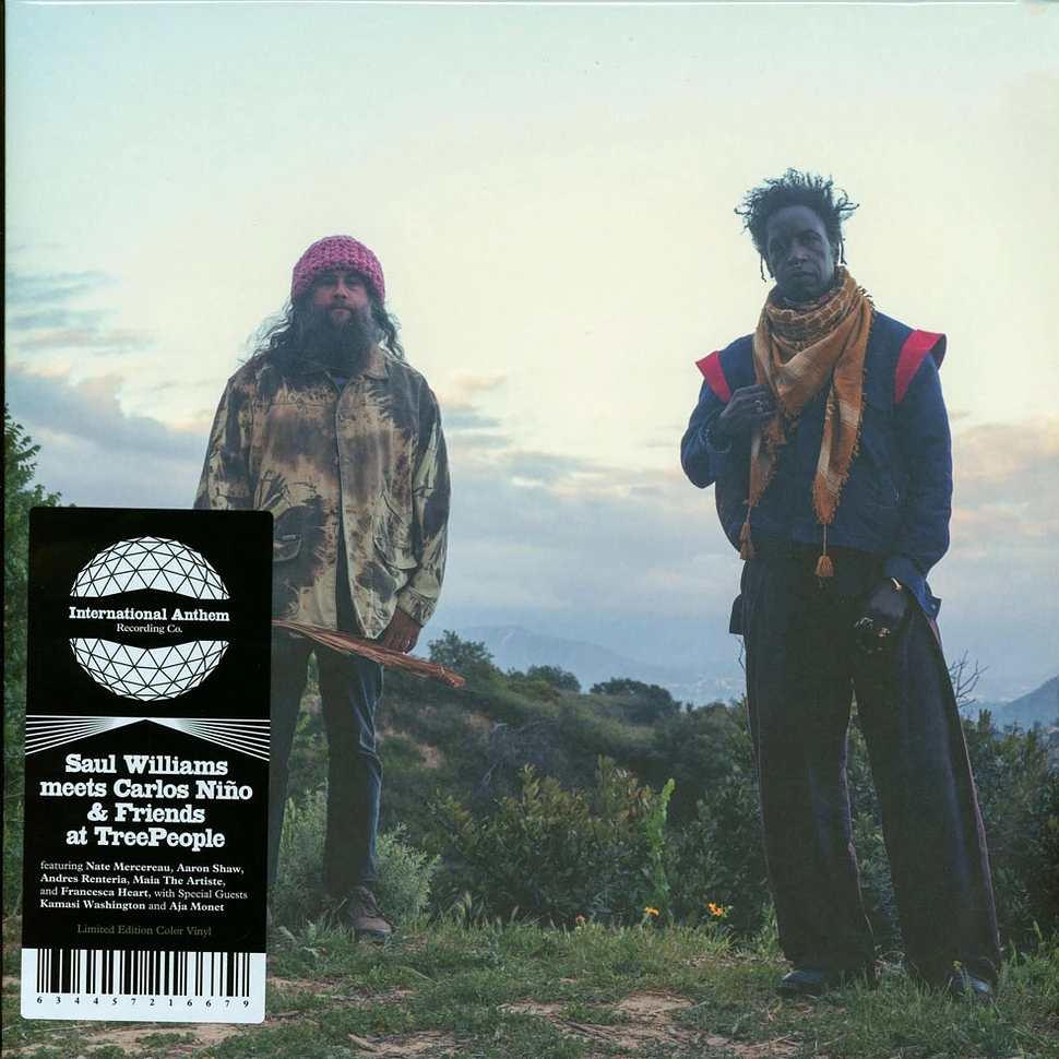 Saul Williams / Carlos Nino & Friends - At Treepeople Green Splattered ...