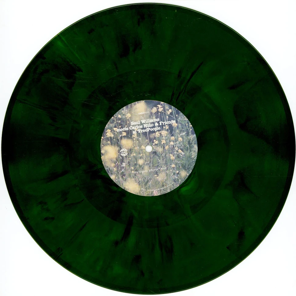 Saul Williams / Carlos Nino & Friends - At Treepeople Green Splattered ...