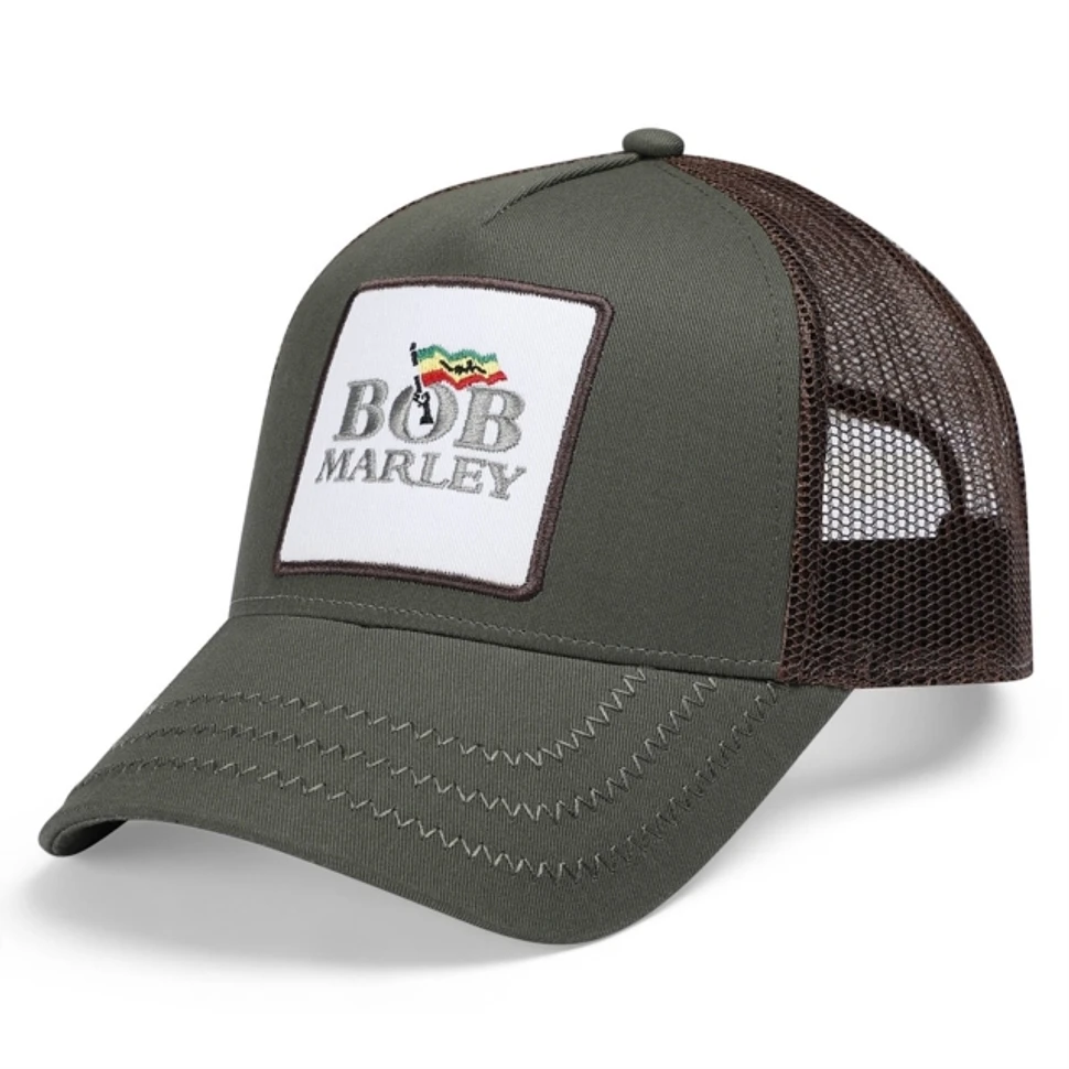 Bob Marley - Logo Trucker Cap (Green) | HHV