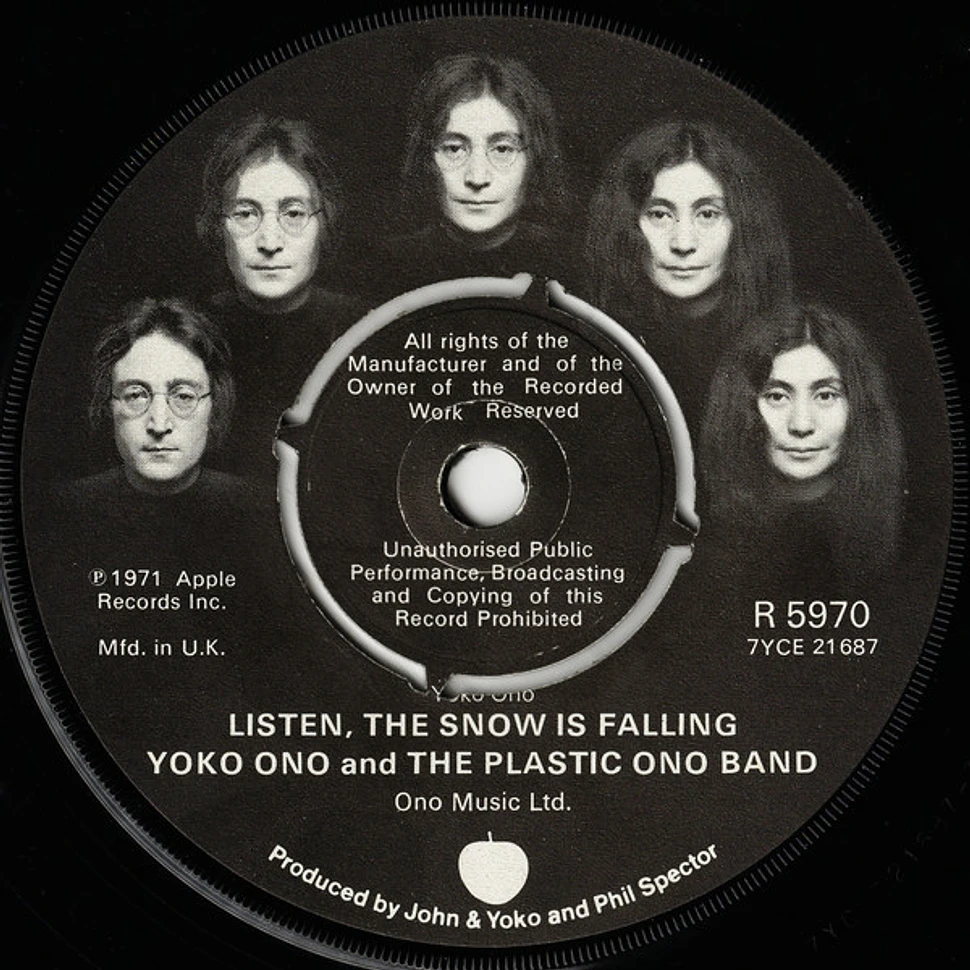 John Lennon & Yoko Ono & The Plastic Ono Band - Happy Xmas (War Is Over ...