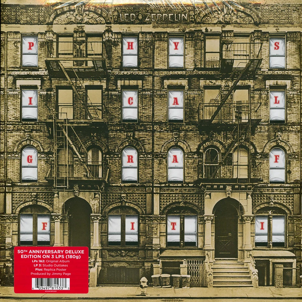 Led Zeppelin - Physical Graffiti50th Anniversary Deluxe Edition - Vinyl ...