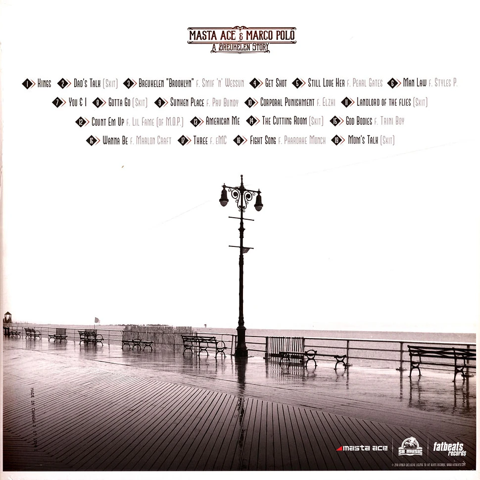 Masta Ace & Marco Polo - A Breukelen Story - Vinyl 2LP - 2018 - US ...