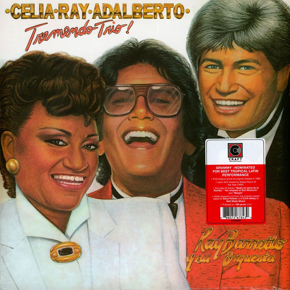 Celia Cruz / Ray Barretto/ Adalberto Santiago - Tremendo Trio - Vinyl ...