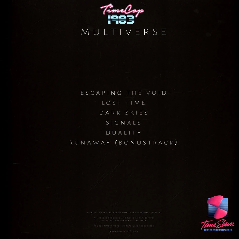 Timecop 1983 - Multiverse Red & Black Half And Half Effect Vinyl ...