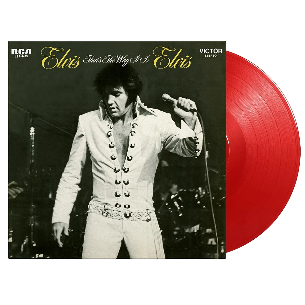 Elvis Presley - That's The Way It Is Red Vinyl Edition - Vinyl LP ...