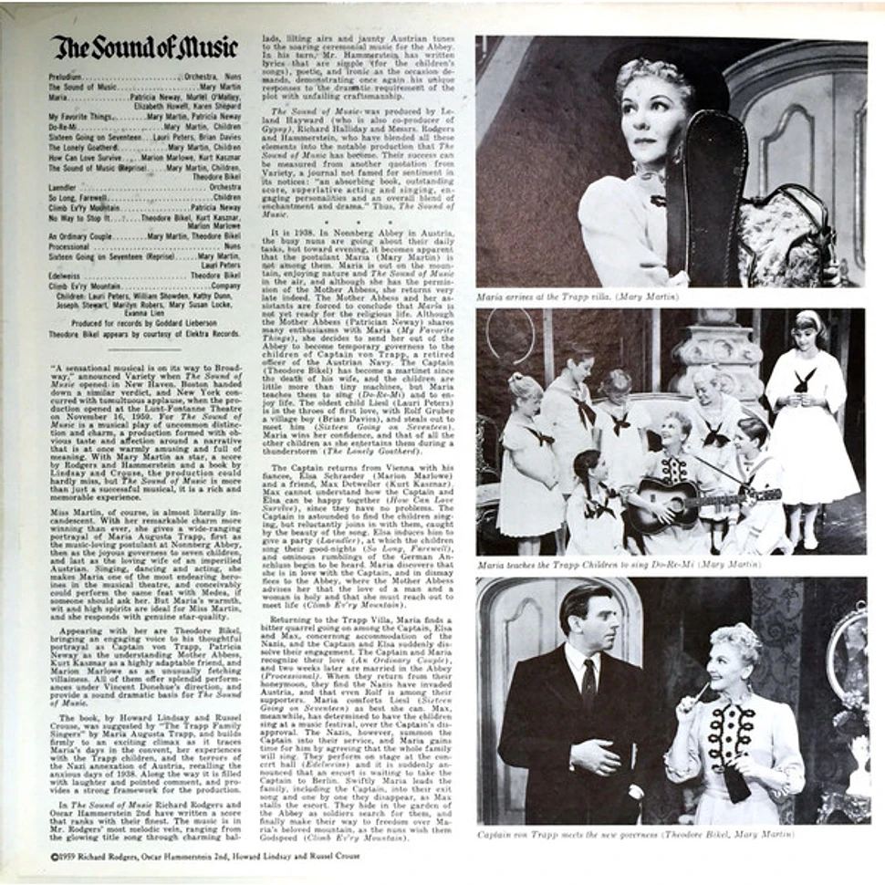 Leland Hayward, Richard Halliday, Richard Rodgers, Oscar Hammerstein II ...