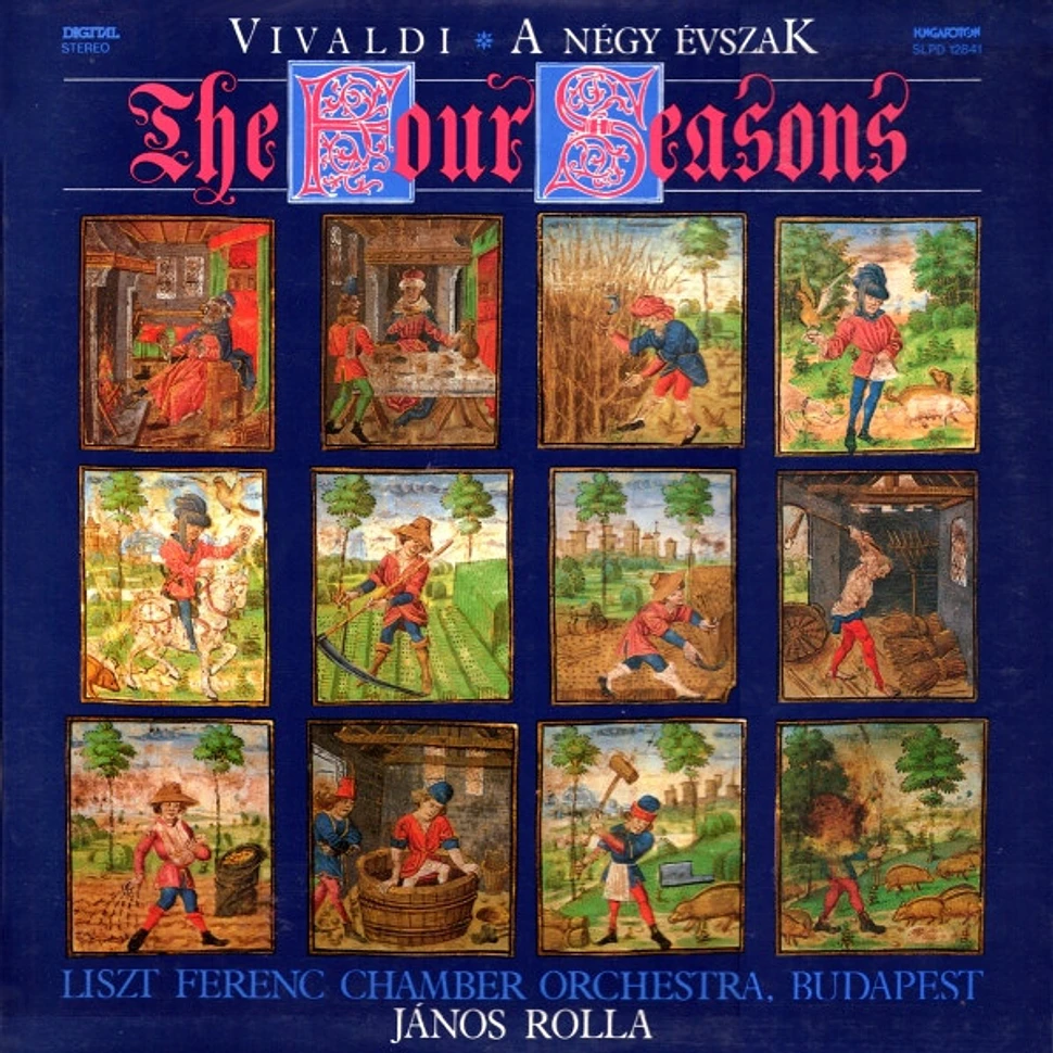 Antonio Vivaldi / Liszt Ferenc Chamber Orchestra, János Rolla - A Négy ...