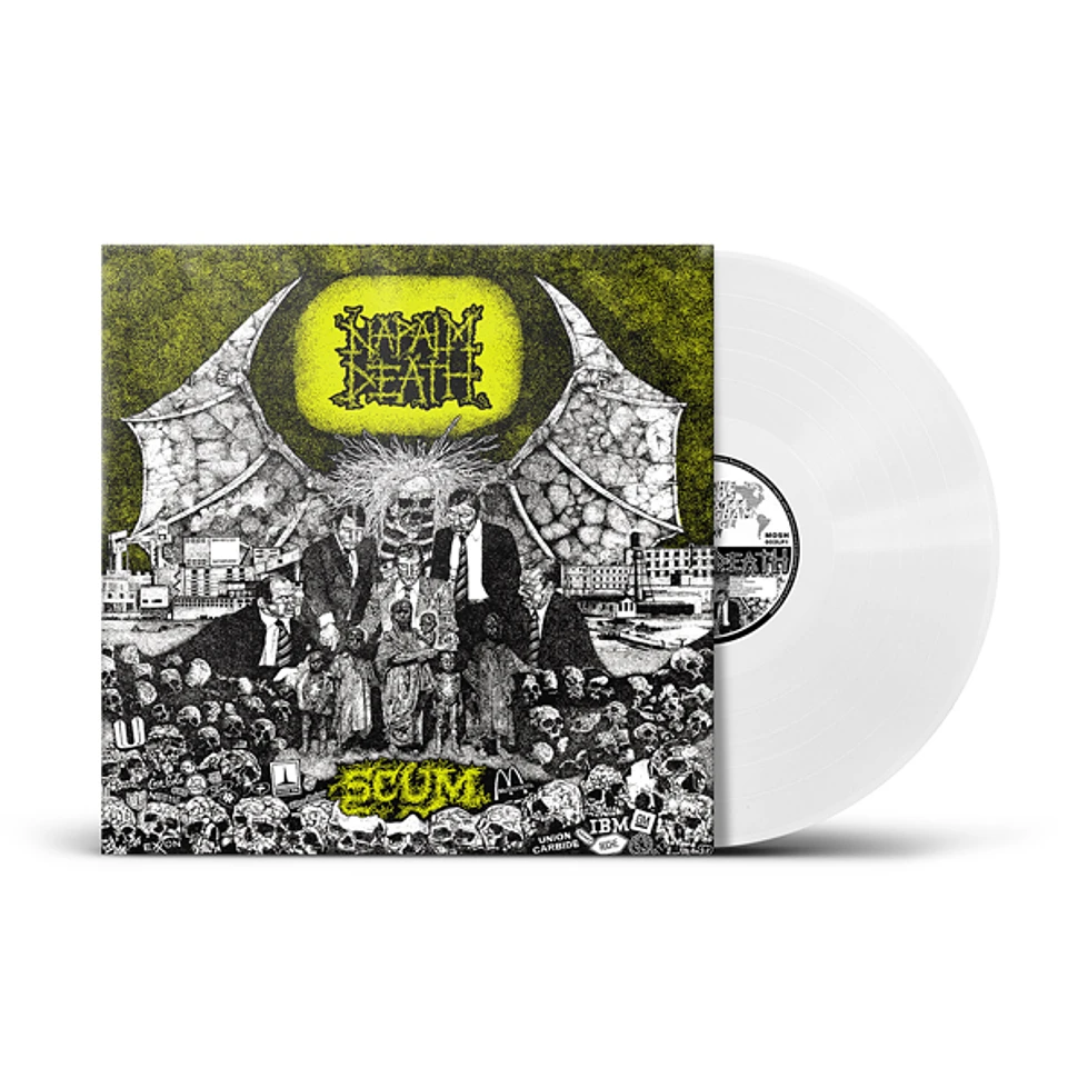 Napalm Death - Scum Phd Exclusive White Vinyl Edition - Vinyl LP - 2025 ...
