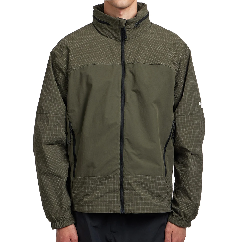 The North Face - HKE Utility Wind Jacket (New Taupe Green) | HHV