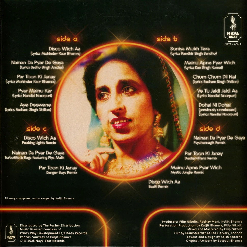 Mohinder Kaur Bhamra - Punjabi Disco - Vinyl 2LP - 1982 - EU - Reissue ...