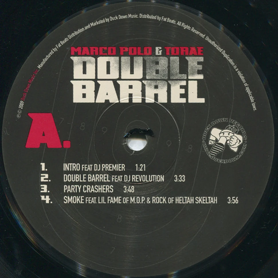 Marco Polo & Torae - Double Barrel - Vinyl 2LP - 2009 - US - Original | HHV