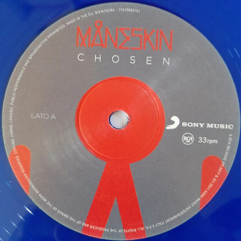 Maneskin - Chosen - Vinyl 12" - 2021 - EU - Reissue | HHV