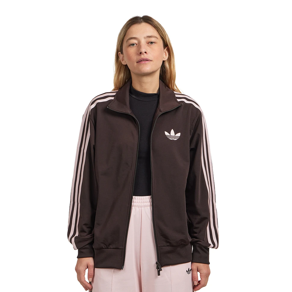 adidas - Firebird Track Top Loose (Aurora Coffee / Sandy Pink) | HHV