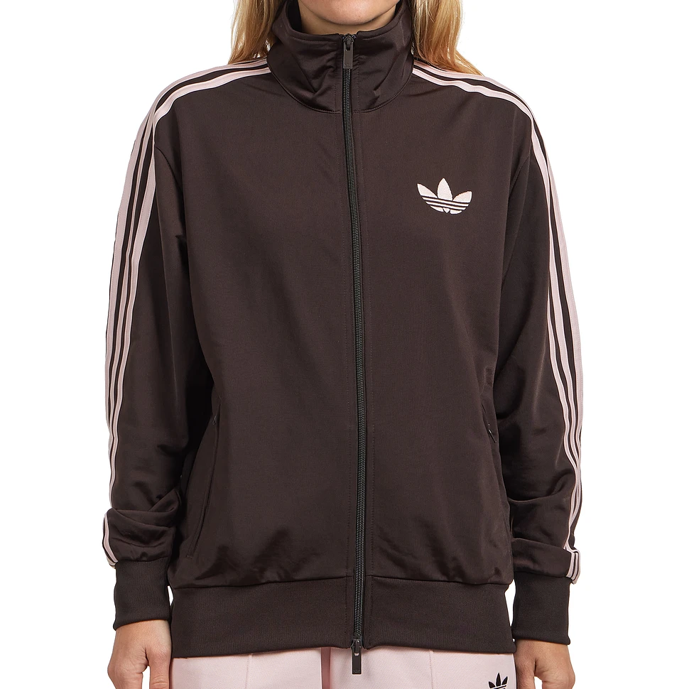 adidas - Firebird Track Top Loose (Aurora Coffee / Sandy Pink) | HHV