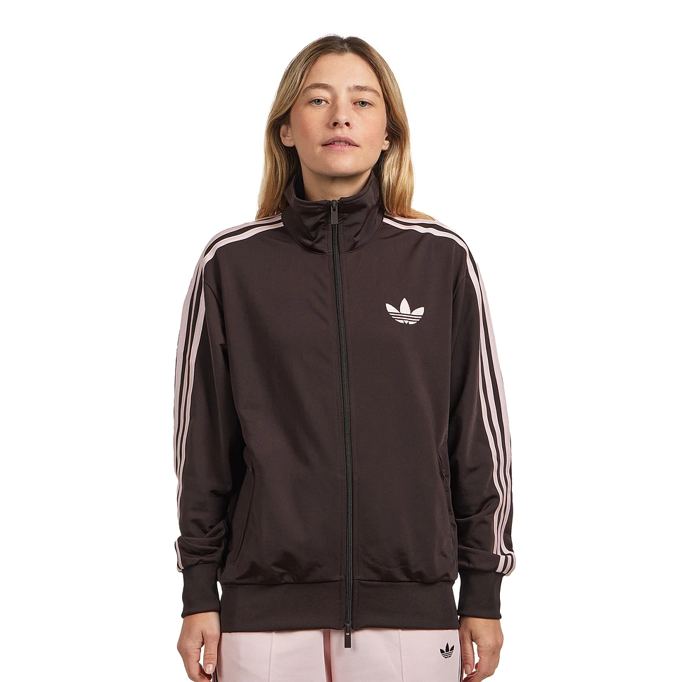 adidas - Firebird Track Top Loose (Aurora Coffee / Sandy Pink) | HHV