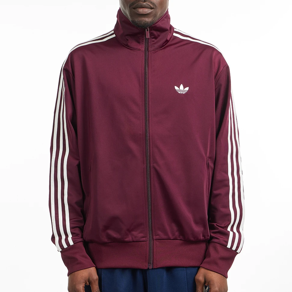 adidas - Firebird Track Top (Maroon / Off White) | HHV