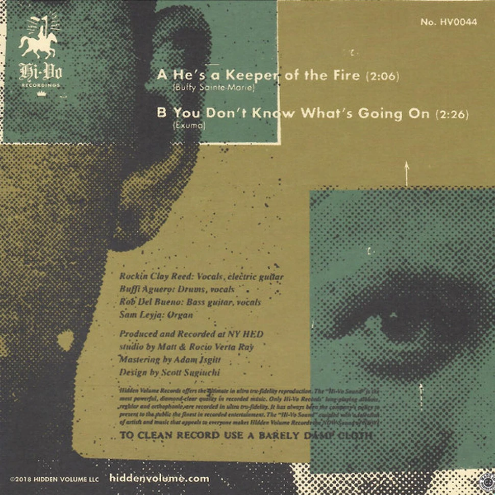 Subsonics - He's The Keeper Of The Fire - Vinyl 7" - 2018 - US ...