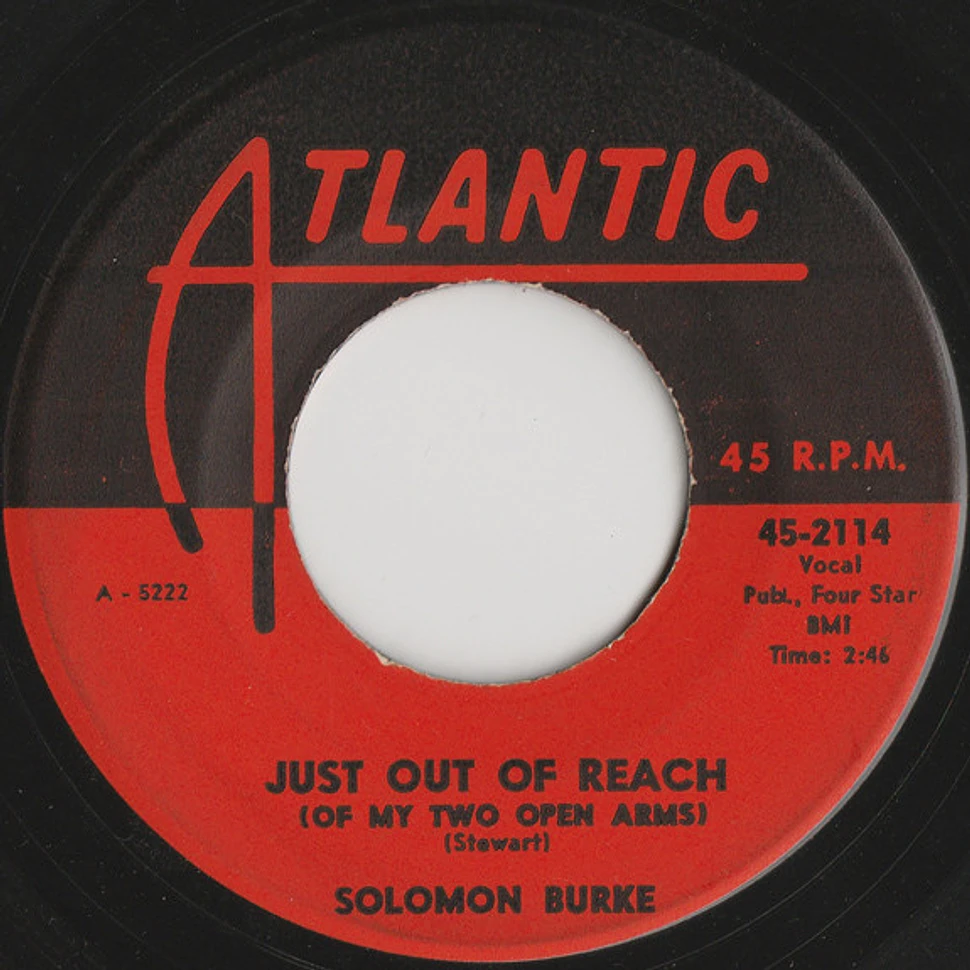 Solomon Burke - Just Out Of Reach (Of My Two Open Arms) - Vinyl 7 ...