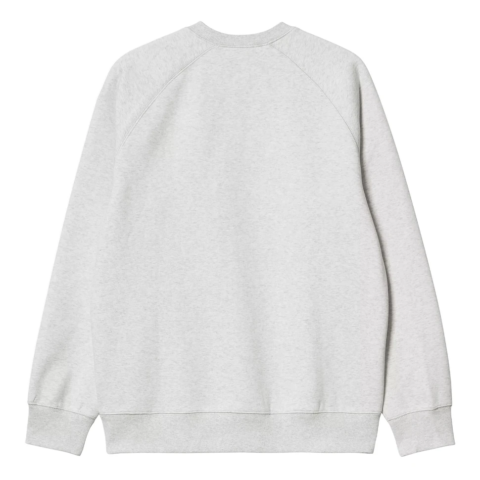 Carhartt WIP - Chase Sweat (Ash Heather / Gold) | HHV