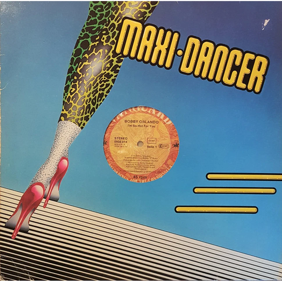 Bobby Orlando - I'm So Hot For You (Dance Mix) - Vinyl 12" - 1982 - DE ...