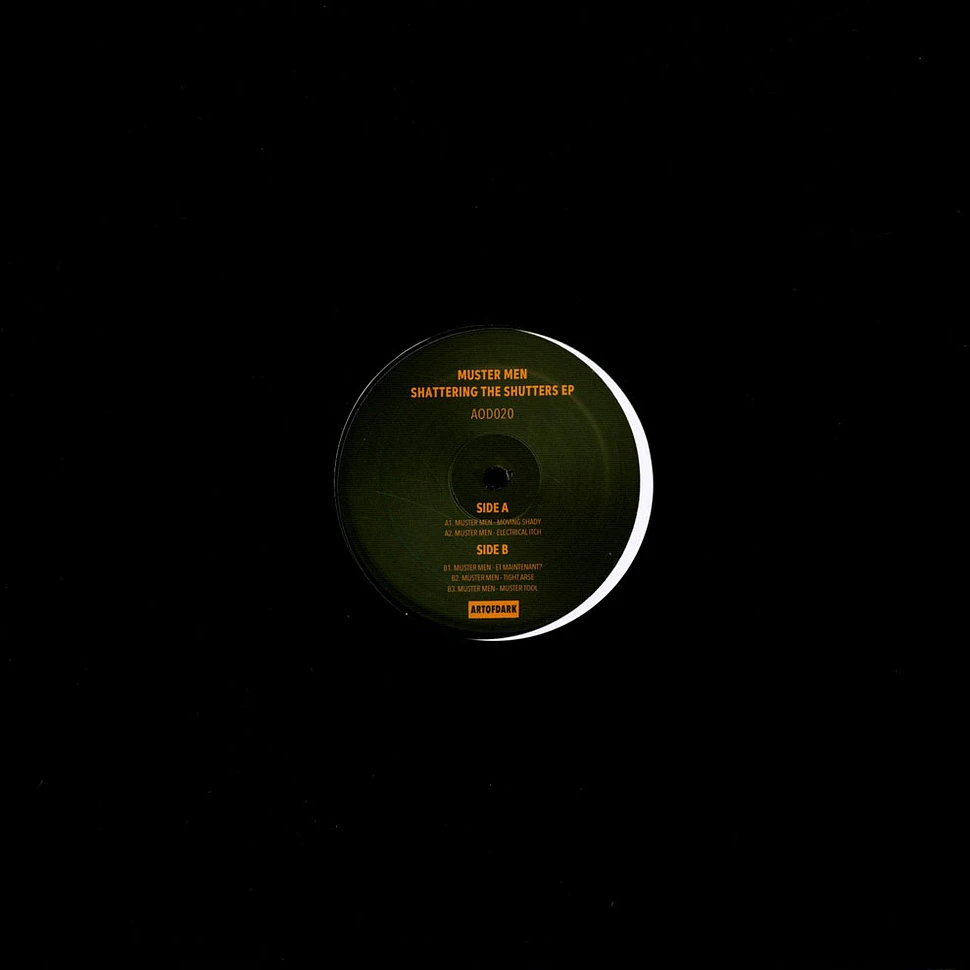 Muster Men - Shattering The Shutters EP - Vinyl 12" - 2025 - EU ...