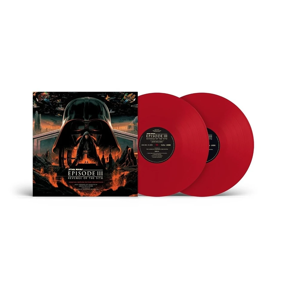 John Williams - OST Star Wars: Revenge Of The Sith Red Vinyl Edition ...
