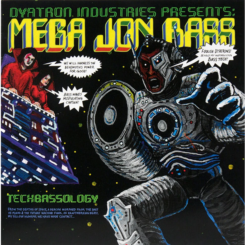 Mega Jon Bass - Techbassology - Vinyl LP - 2021 - US - Original | HHV