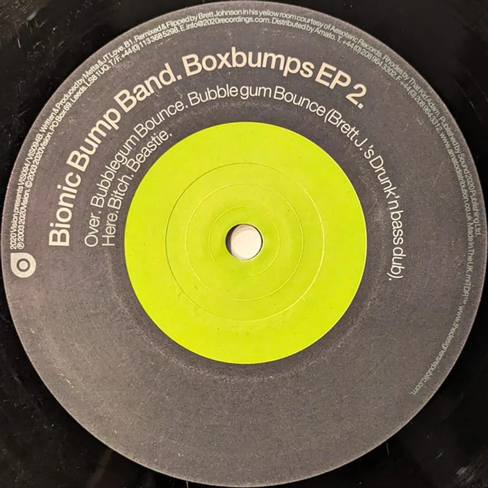 Bionic Bump Band - Boxbumps EP Part 2 - Vinyl 12" - 2003 - UK ...