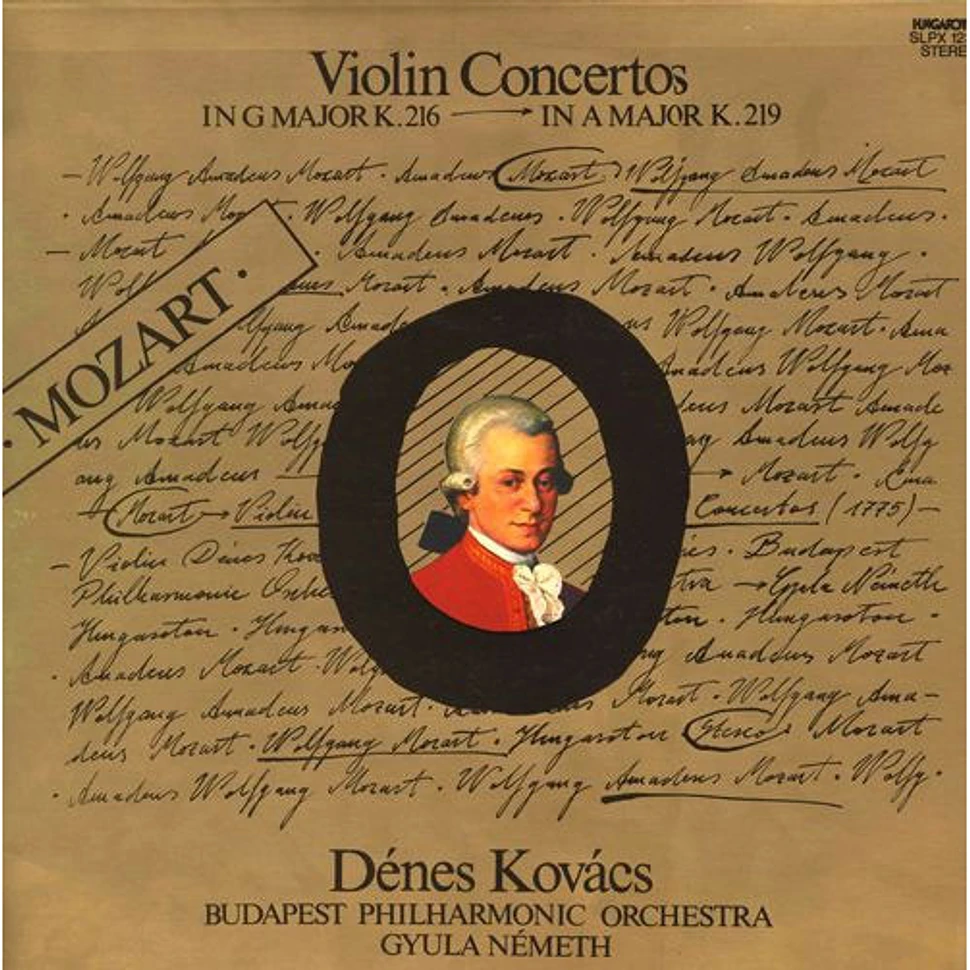 Wolfgang Amadeus Mozart, Dénes Kovács, The Budapest Philharmonic ...
