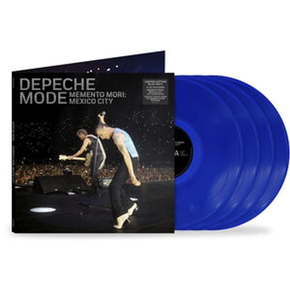 Depeche Mode - Memento Mori: Mexico City Blue Vinyl Edition - Vinyl 4LP ...