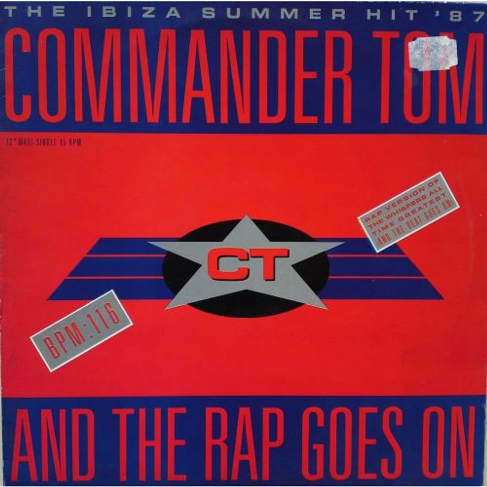 Commander Tom - And The Rap Goes On - Vinyl 12" - 1987 - DE - Original ...