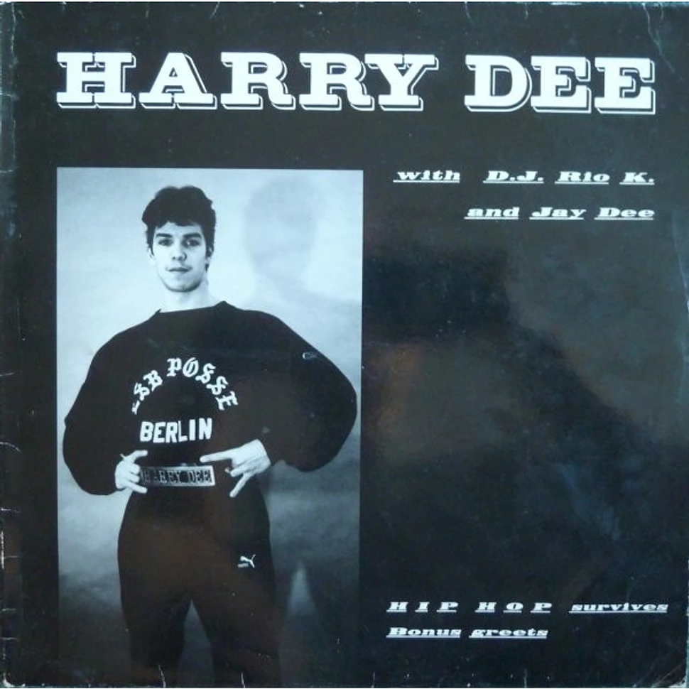 Harry Dee With D.J. Rio K. and Jay Dee - Hip Hop Survives - Vinyl 12 ...