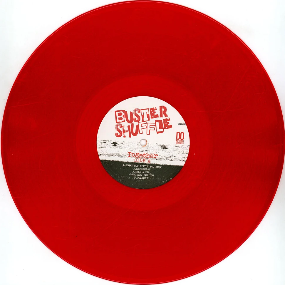 Buster Shuffle - Together Limited Red Vinyl Edition w/ Signed Sleeve ...