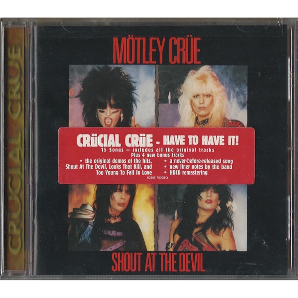 Mötley Crüe - Shout At The Devil - CD - 1999 - US - Reissue | HHV