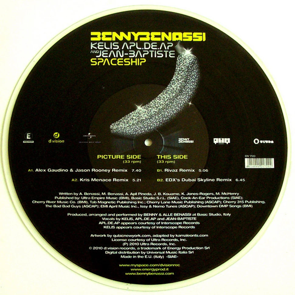 Benny Benassi Feat. Kelis, Apl. De Ap And Jean Baptiste - Spaceship ...