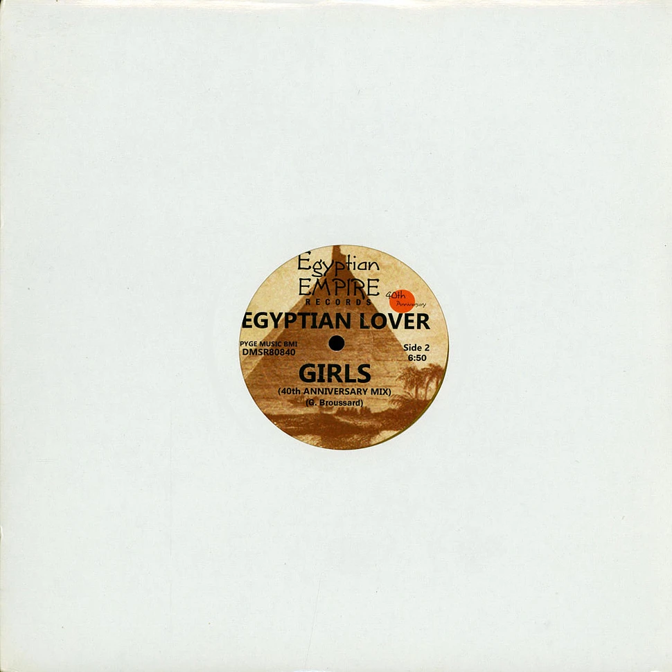 Egyptian Lover - Egypt Egypt 40th Anniversary Transparent Gold Vinyl ...