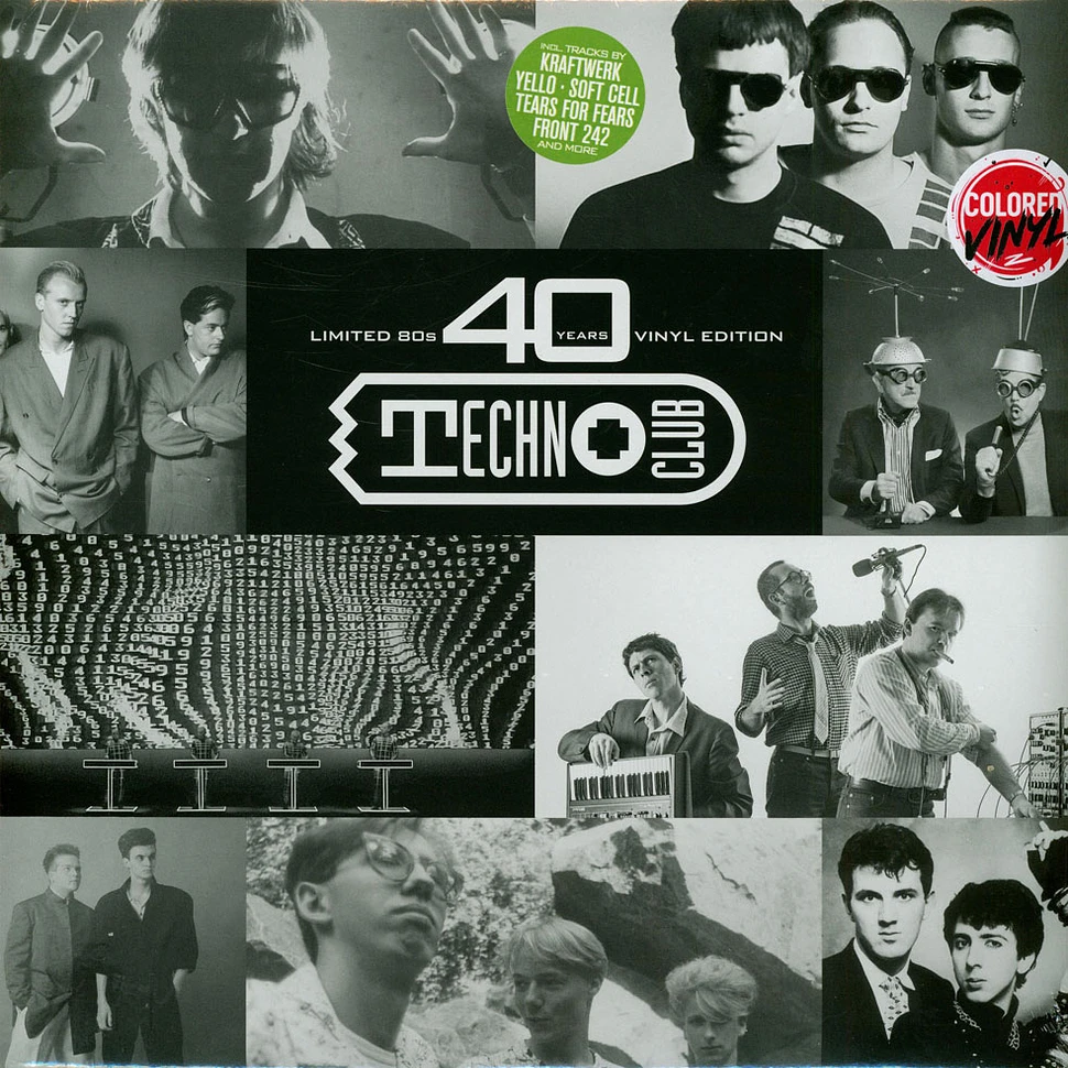 V.A. - 40 Years Techno Club - The 80s Vinyl Edition - Vinyl 2LP - 2025 ...