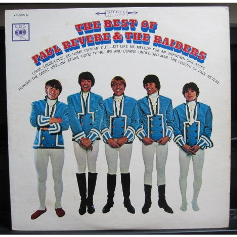 Paul Revere & The Raiders - The Best Of Paul Revere & The Raiders - Vinyl LP - 1967 - JP ...