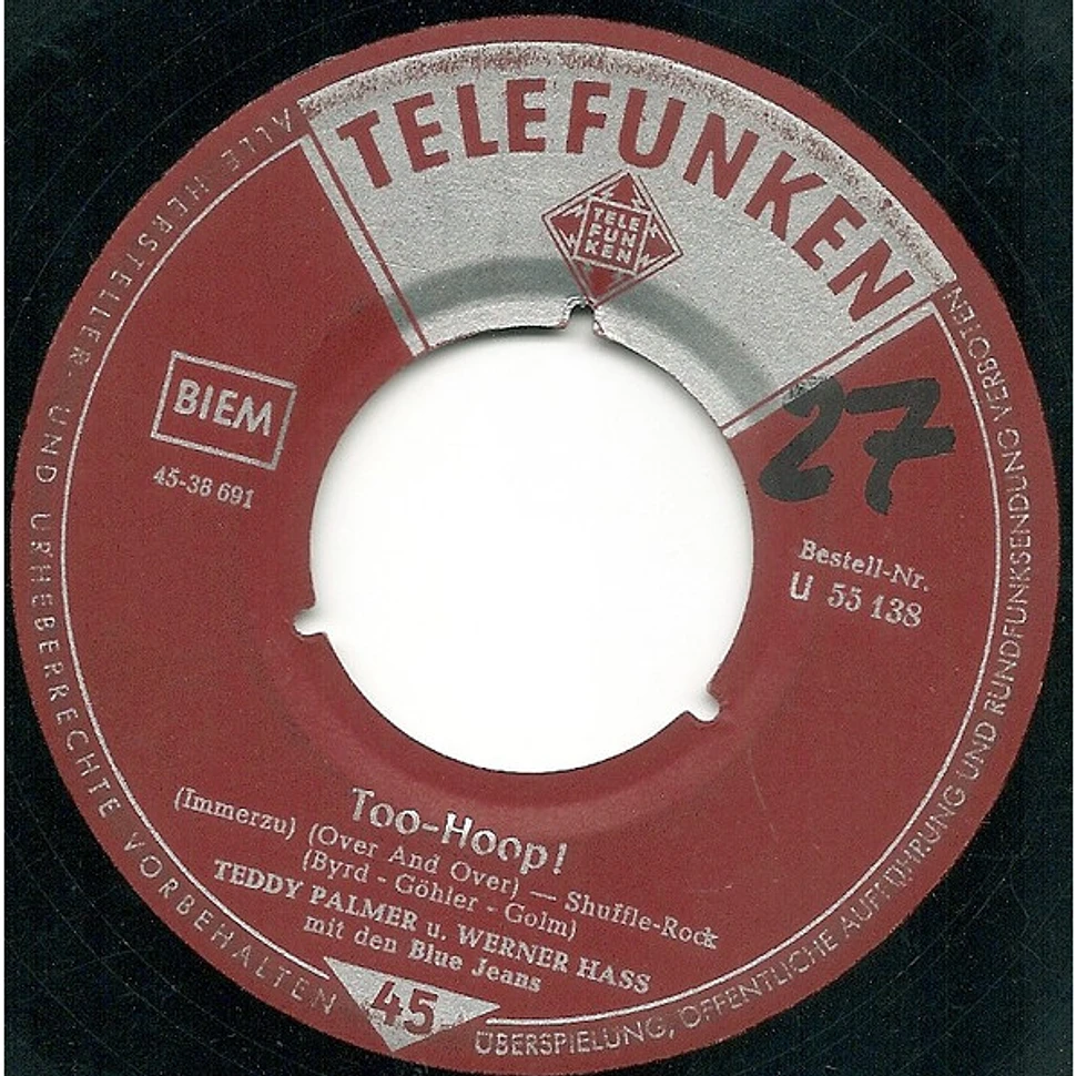 Teddy Palmer & Werner Hass Mit Den Die Blue Jeans - Too-Hoop! / Babsy ...