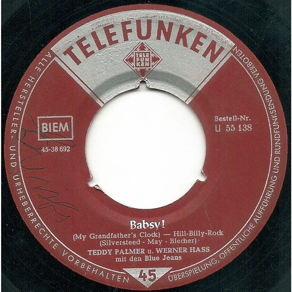 Teddy Palmer & Werner Hass Mit Den Die Blue Jeans - Too-Hoop! / Babsy ...
