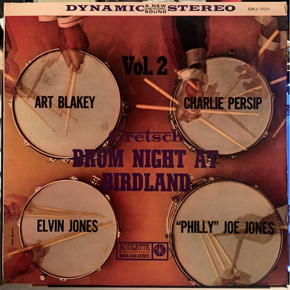 Art Blakey, Charlie Persip, Elvin Jones, "Philly" Joe Jones - Gretsch ...